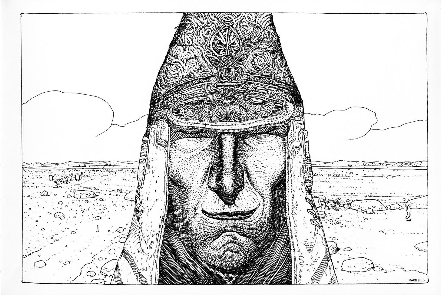Book Review: 40 Days in the Desert by Moebius
